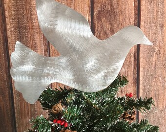 Ballerina Dancer Handcrafted Metal Tree Topper Holiday