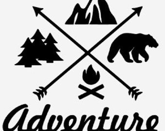 Let's Go On An Adventure Vinyl Wall Decal Sticker