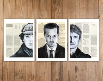 Sherlock art | Etsy
