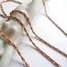 Rose gold chain Blank chain Empty chain Without pendant Chain