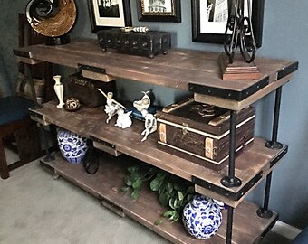 Pipe tv stand | Etsy