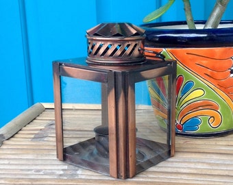 Copper lantern | Etsy