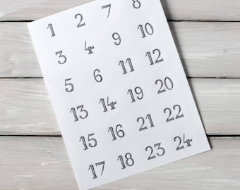 Thanksgiving Advent Calendar with Thankful Prompt Cards