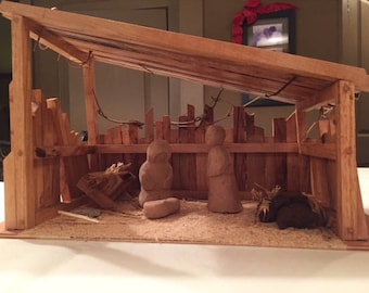 Nativity stable | Etsy
