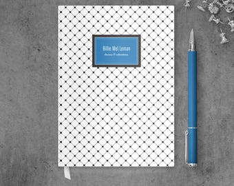 Men's personalized journal boyfriend gift xmas for him