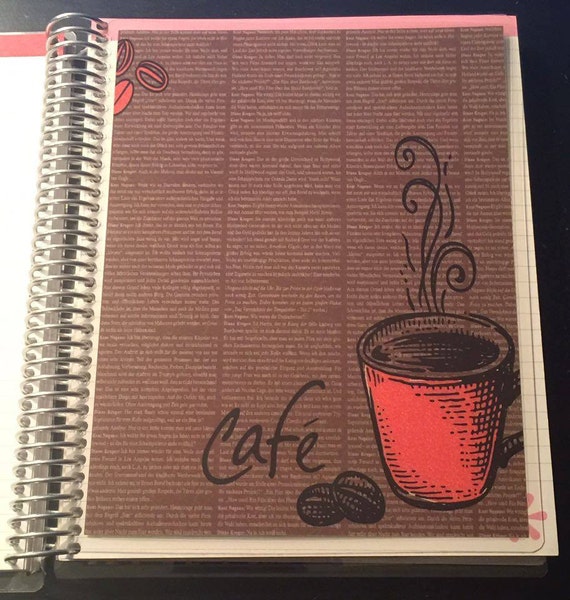 DASHBOARD Coffee Cafe Collection for use with Erin Condren or