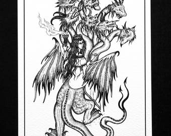 Whore of babylon | Etsy