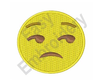 Emoji embroidery | Etsy