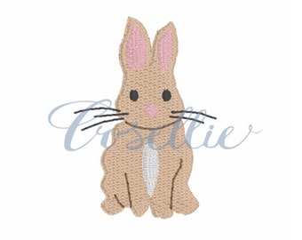 Rabbit embroidery | Etsy