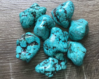 Turquoise crystals | Etsy