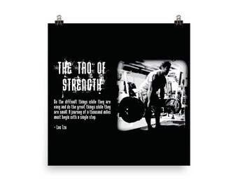 Strength poster | Etsy