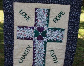Catholic quilt | Etsy