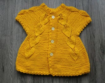 Crochet Work Sock Sweater Pattern. Cardigan. 0-3 3-6 and