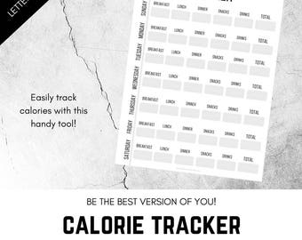 Calorie tracker | Etsy