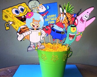 Spongebob characters | Etsy