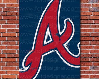 Atlanta braves art | Etsy