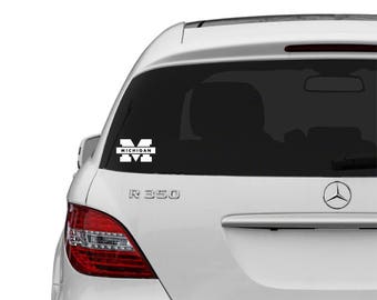 Michigan car decal | Etsy