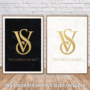 Victoria secret logo | Etsy