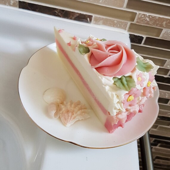 Soap Cake slice Handmade soap Gift for Her Birthday Party