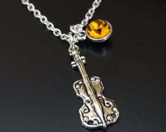 Cello necklace | Etsy