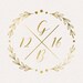 Wedding Monogram Wedding Logo DIY wedding wedding initials