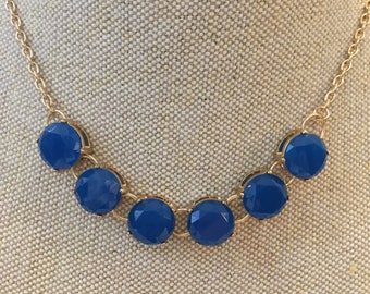 Cobalt necklace | Etsy