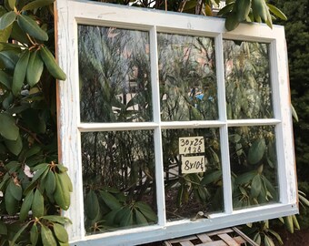 Window pane art | Etsy