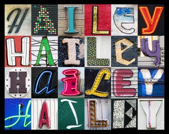 Hailey name art | Etsy