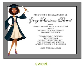 African American All White Yacht Party Invitation African