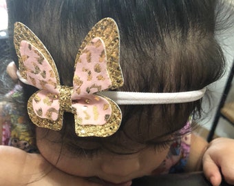 Butterfly hair bow | Etsy