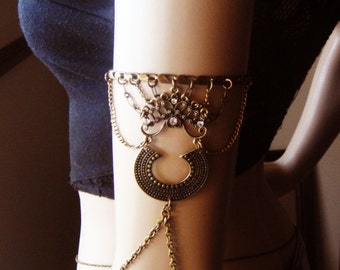 Chain Armlet Shoulder Armor Chain Shoulder Jewelry Shoulder