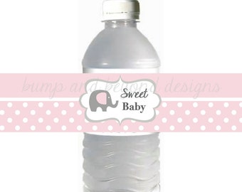 Little Man Water Bottle Labels Prinable Mustache Baby Shower