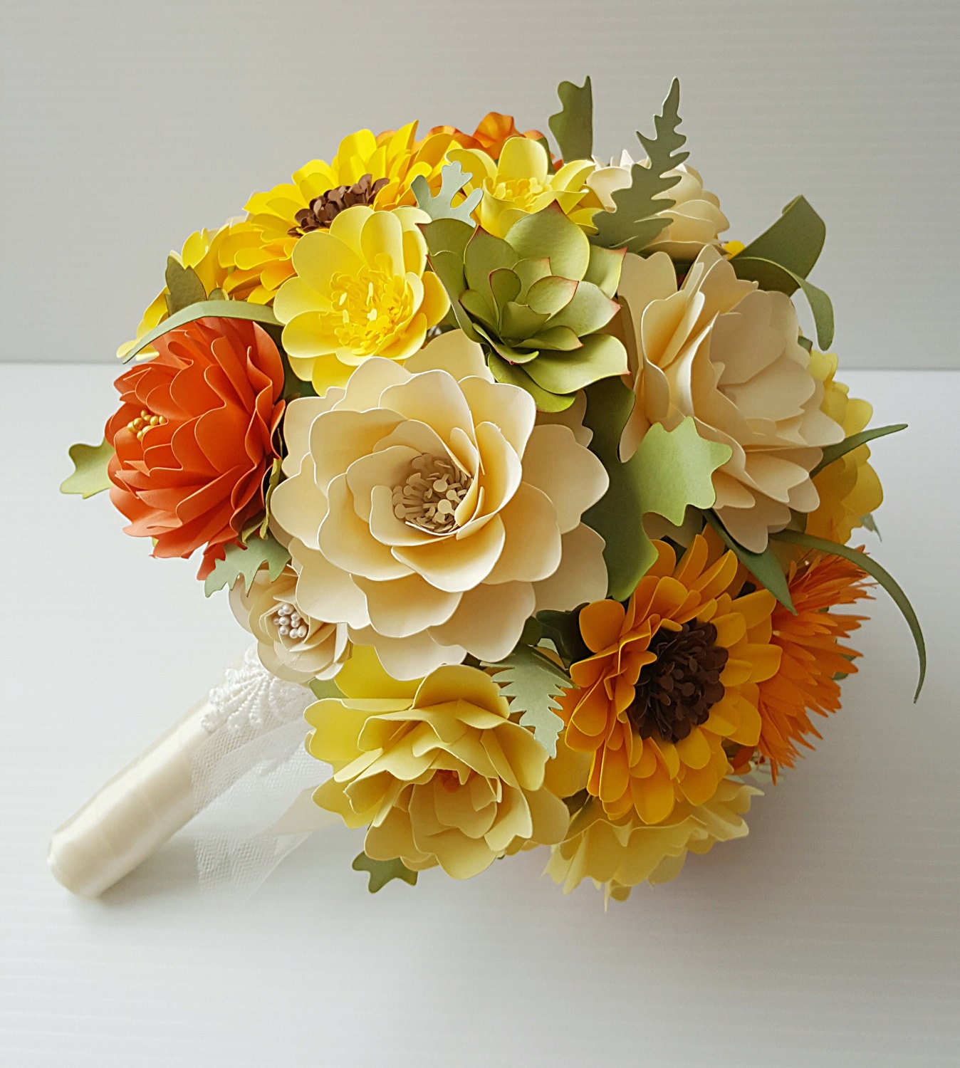Paper Bouquet Paper Flower Bouquet Wedding Bouquet