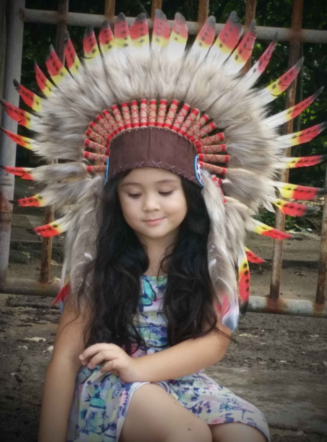 Penacho infantil penacho indio penacho indio nativo