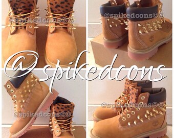 Custom timberlands | Etsy