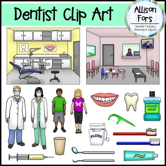 Dentist & Dental Hygiene Clip Art