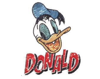 Donald duck letters | Etsy