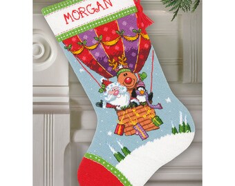 Needlepoint christmas stocking kits | Etsy