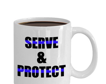 Police coffee mug | Etsy