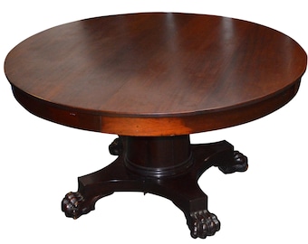 Claw foot table | Etsy