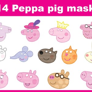 Peppa pig printable | Etsy
