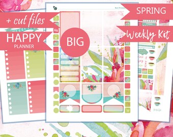 BIG Happy Planner Weekly Kit Watercolor weekly kit Big Happy