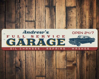 Custom garage sign | Etsy
