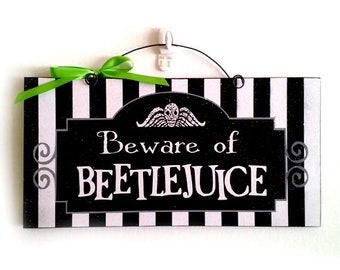 Beetlejuice decor | Etsy