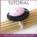 Button Ring Tutorial Button Jewelry Tutorial Wire Wrapping