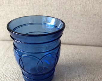 Blue shot glass | Etsy