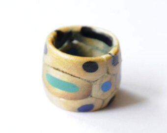 Color pencil ring | Etsy