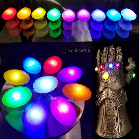 Infinity Gauntlet Stones INDIVIDUAL Gem costume cosplay