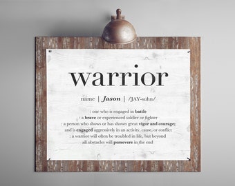 Warrior | Etsy