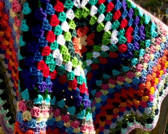 Square blanket | Etsy